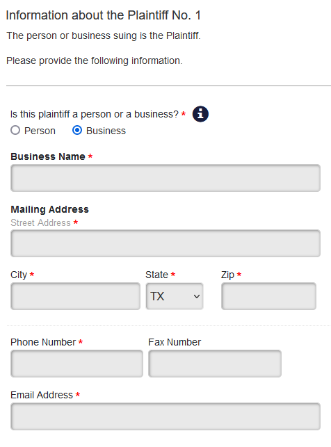 I Am Efiling as a Business/Entity. What Name Should I Enter When ...